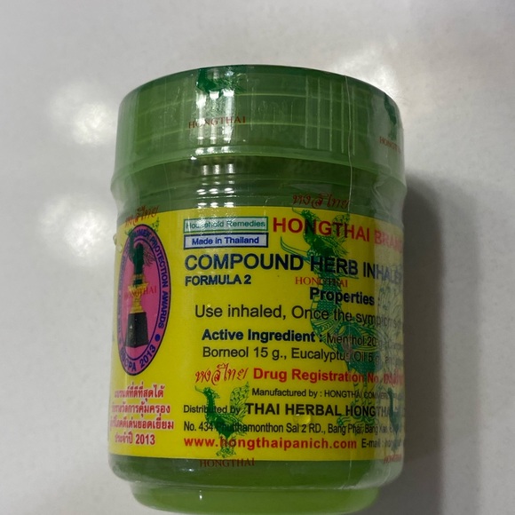 Other | Hong Thai Brand Compound Herb Inhaler 1 Count | Poshmark